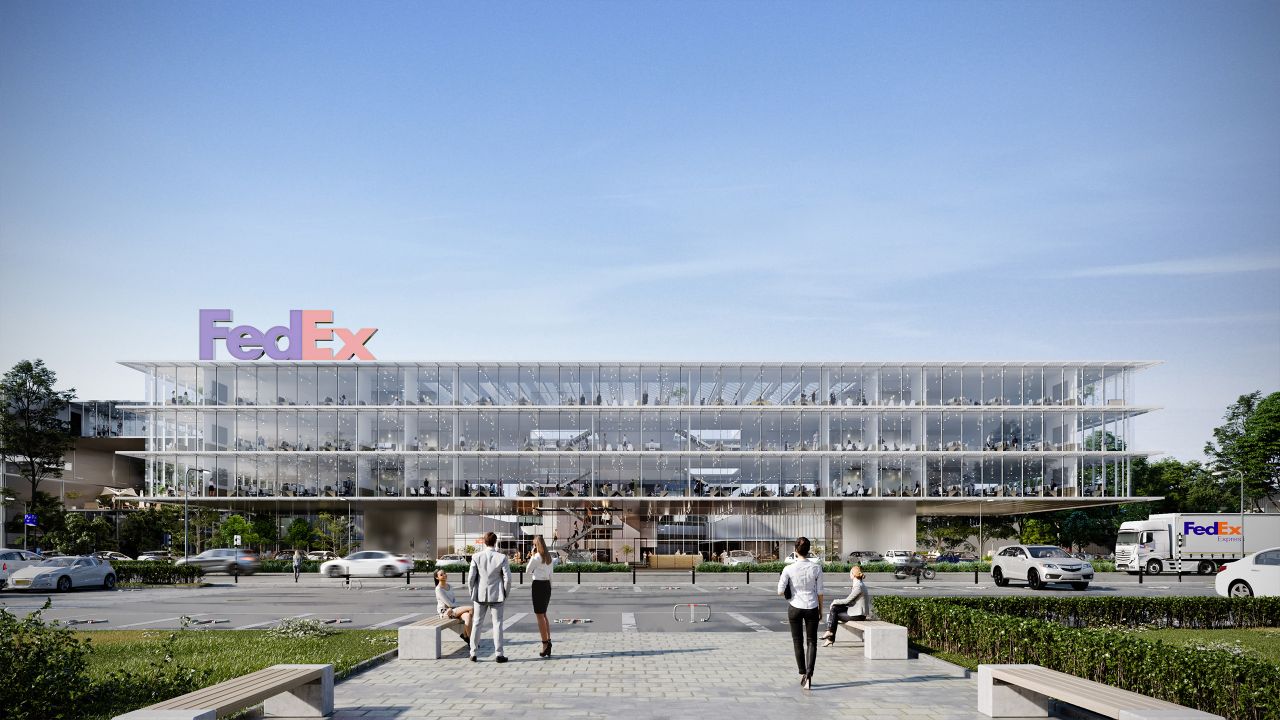 HofmanDujardin - Architecture - FedEx Office Brussels