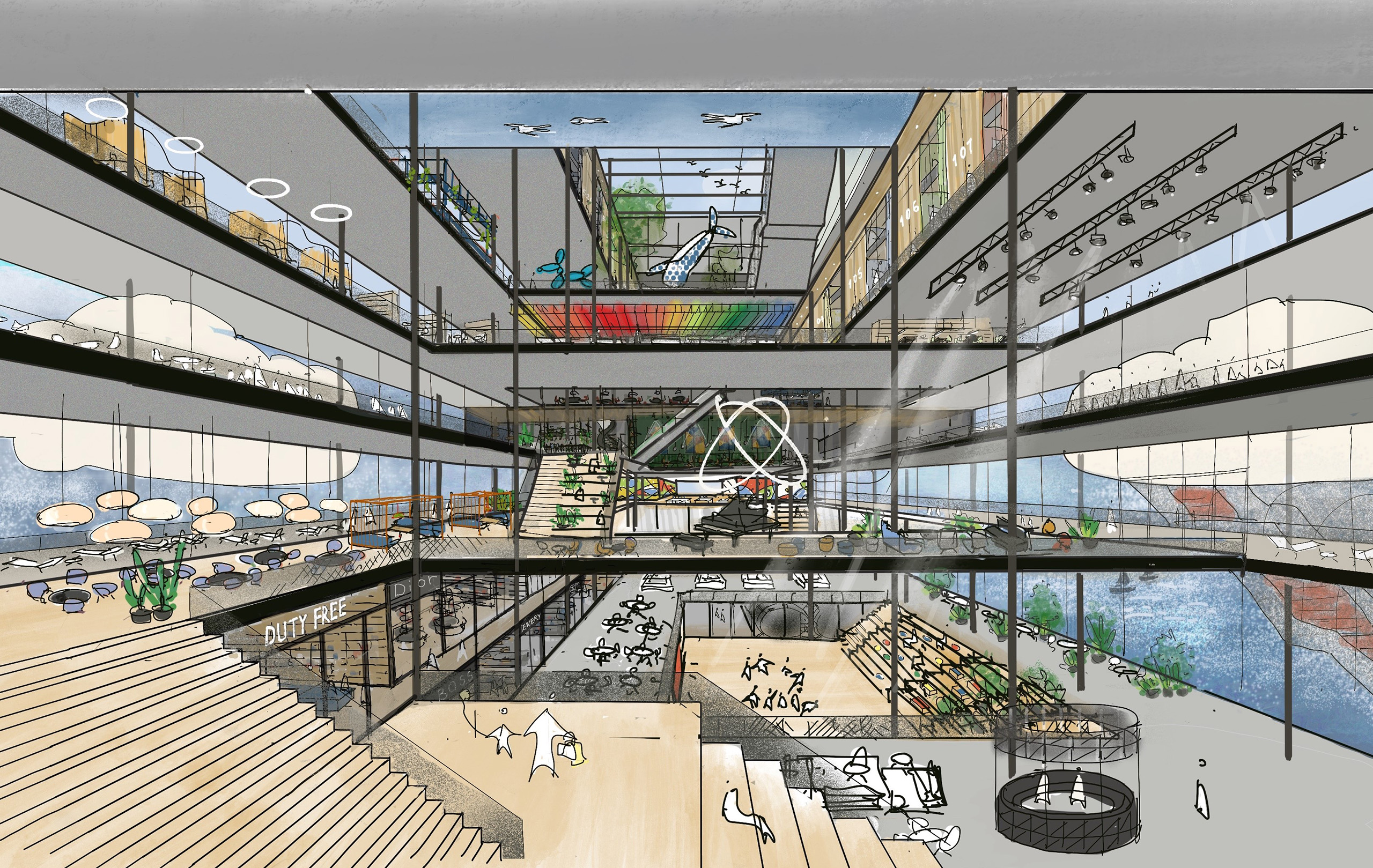 HofmanDujardin - Retail and Leisure - Cruise Meyer Werft